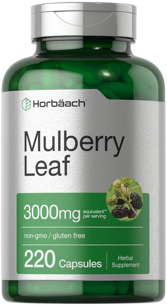 Mulberry Leaf Extract 3000mg per serving | 220 Capsules