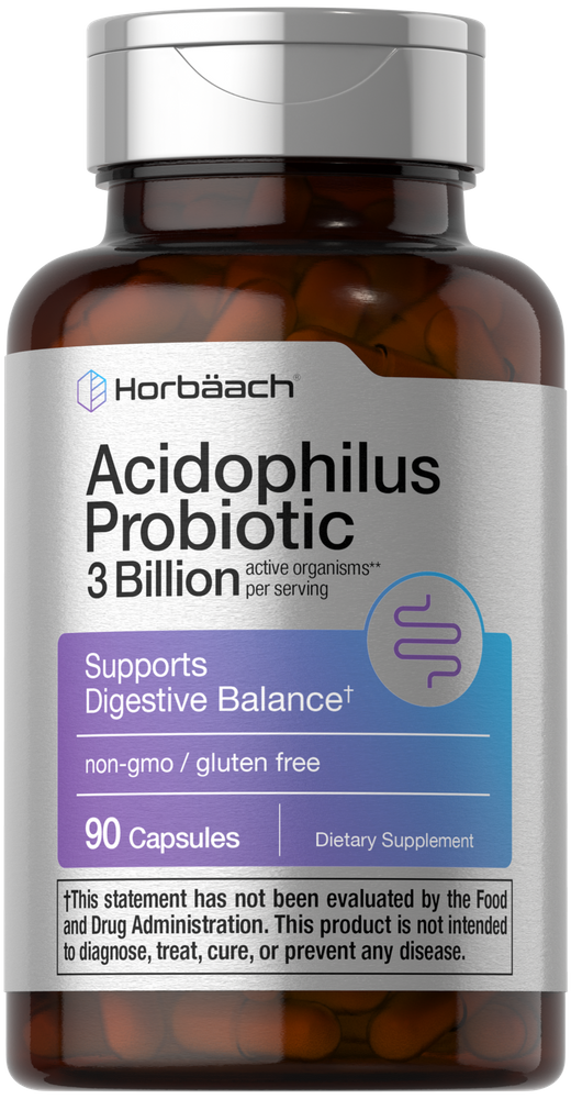 Probiotic 3 Billion CFUs per serving | 90 Capsules