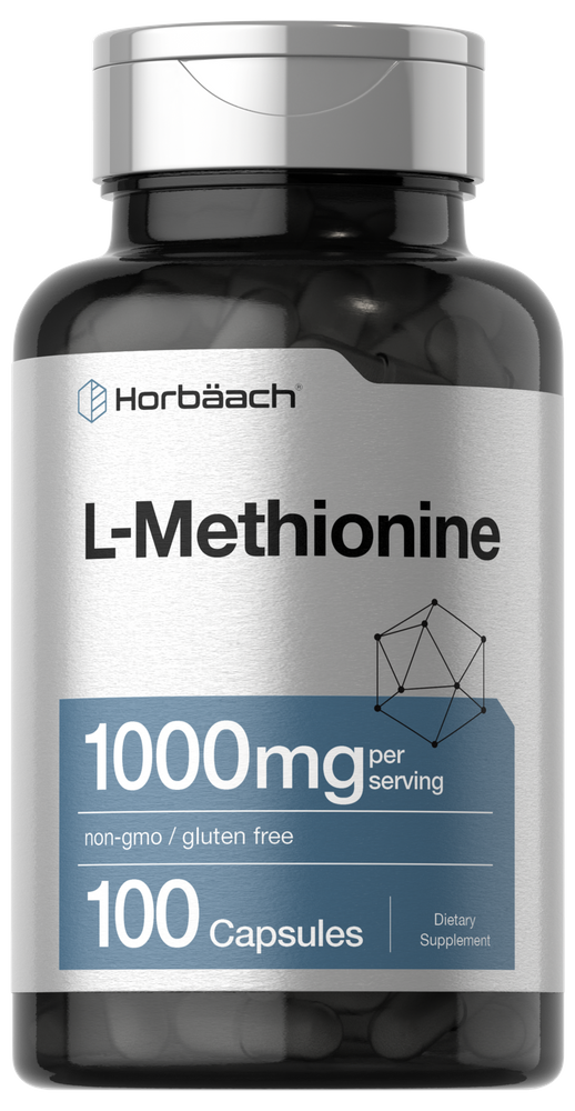 L-Methionine 1000mg per serving | 100 Capsules